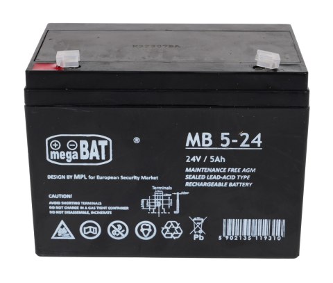 Akumulator żelowy 24V/5Ah do pojazdów elektrycznych dla dzieci Część ...
